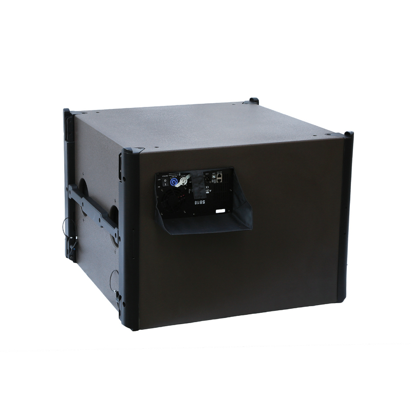 Kara And Sb18 Dual 8 Inch Two Way Bi Amped Line Array System Buy Kara Sb18 Kara Bi Amp Line